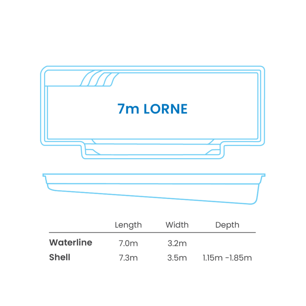 Pool Sizes - Century Pools Hervey Bay